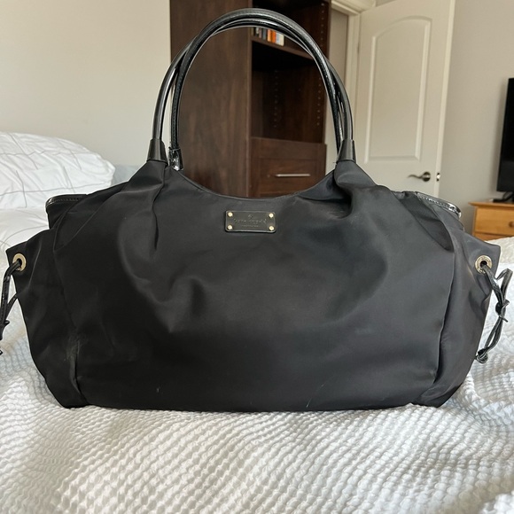 kate spade | Bags | Black Kate Spade Baby Bag | Poshmark